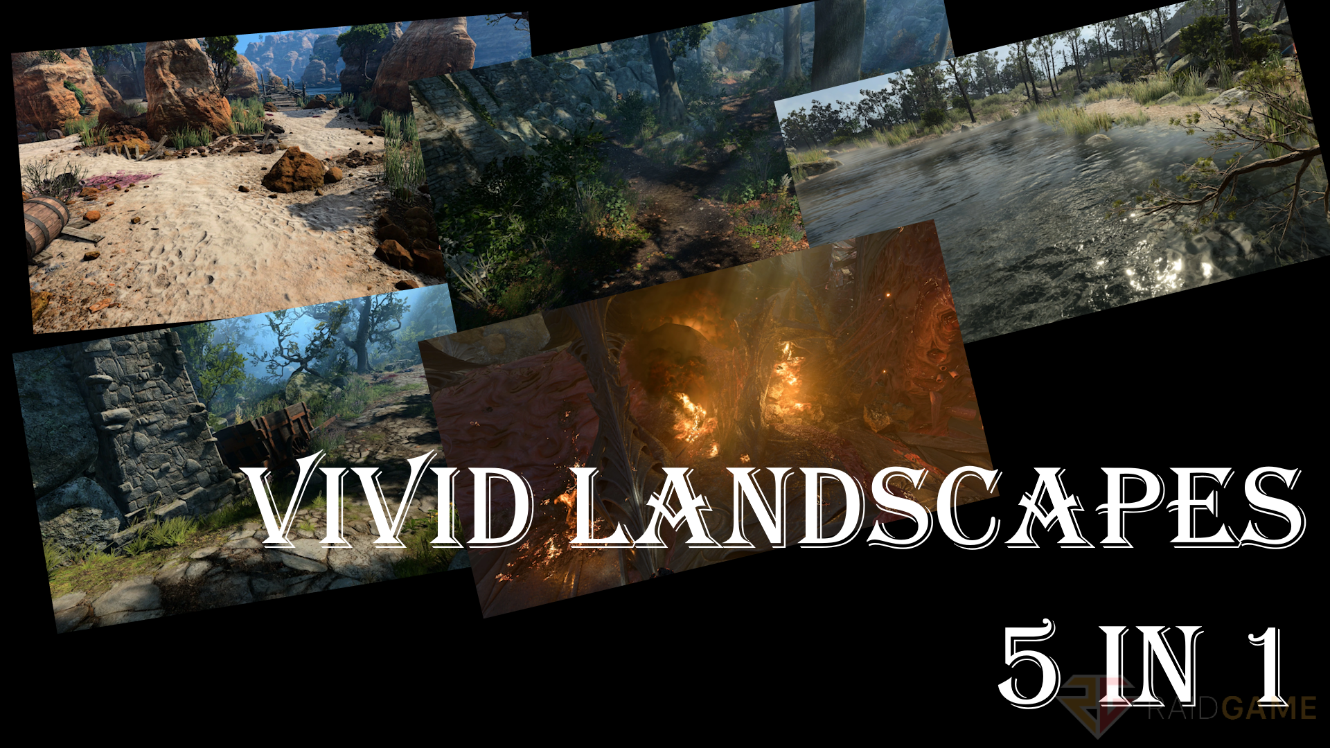 BG3 - Vivid Landscapes / Яркие пейзажи - Версии | Raid Game